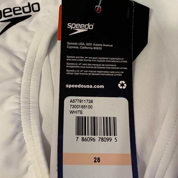 Speedo | Swim | Speedo Mens Swim Brief White 28 | Poshmark